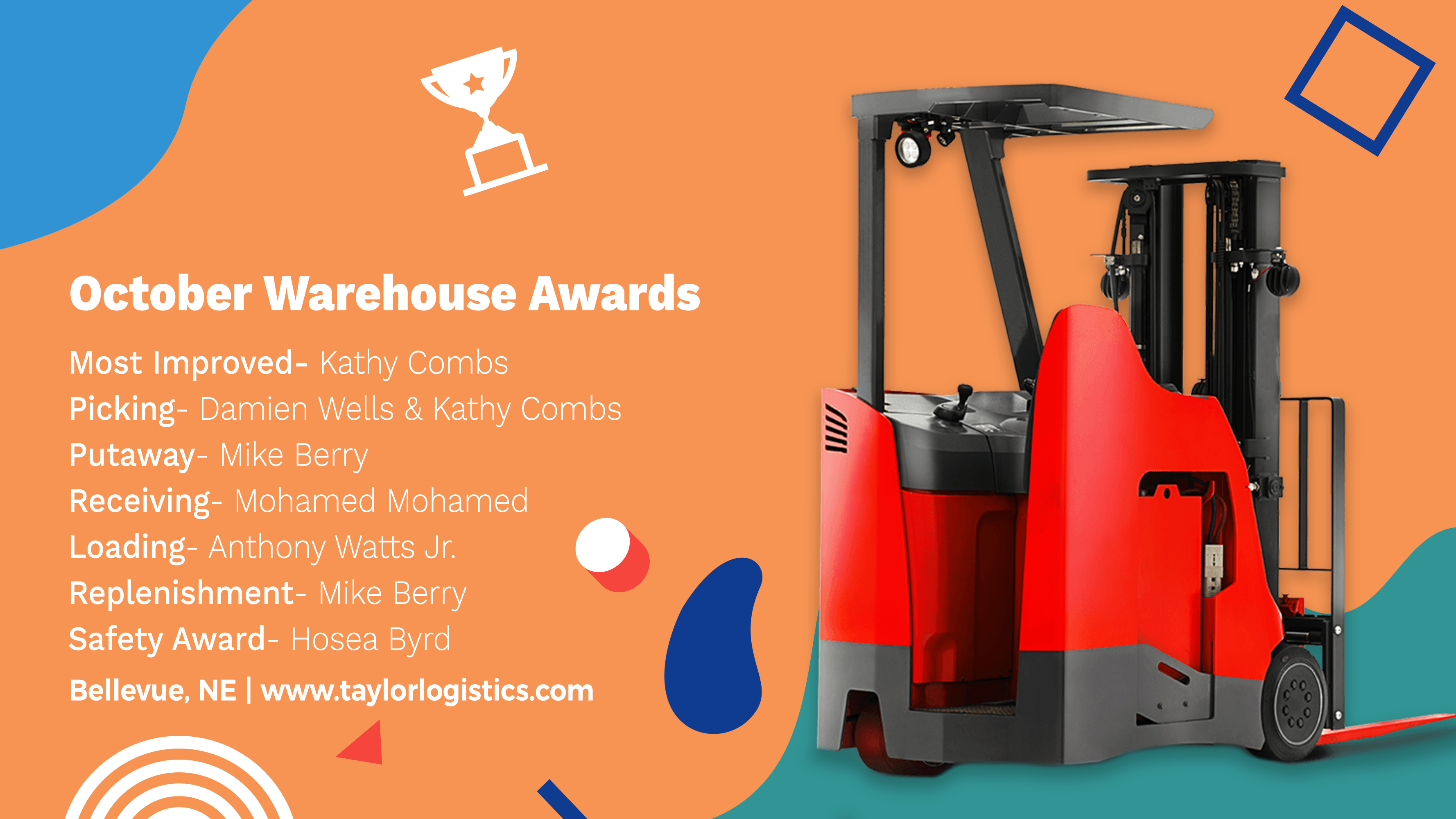 October Warehouse Awards | Bellevue, NE