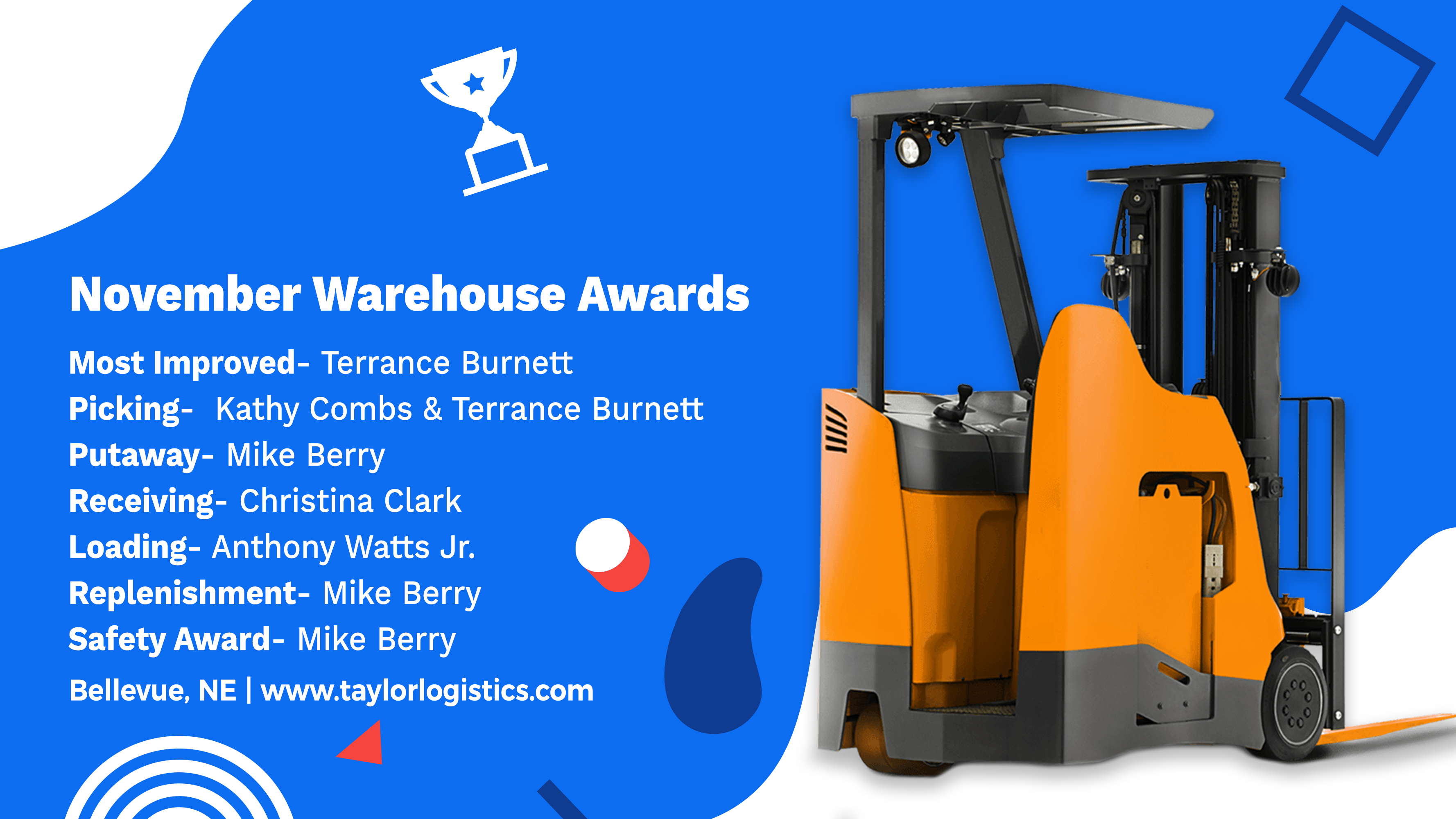 November Warehouse Awards | Bellevue, NE